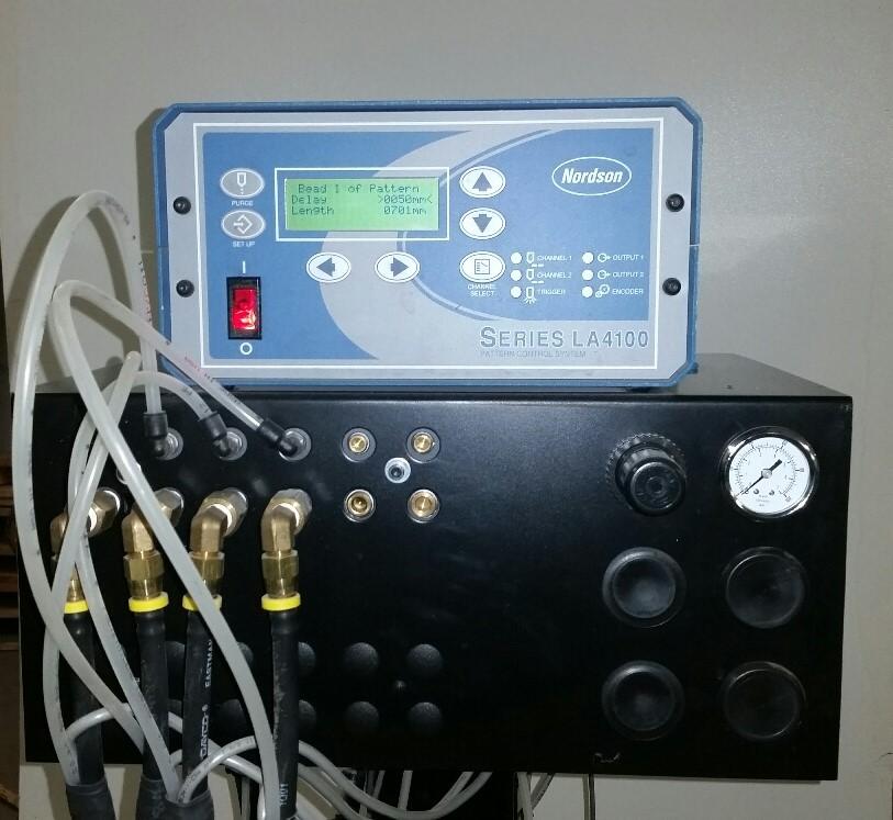 Lot #15: Nordson LA4100 Pattern Control Glue System - Berryville, VA ...